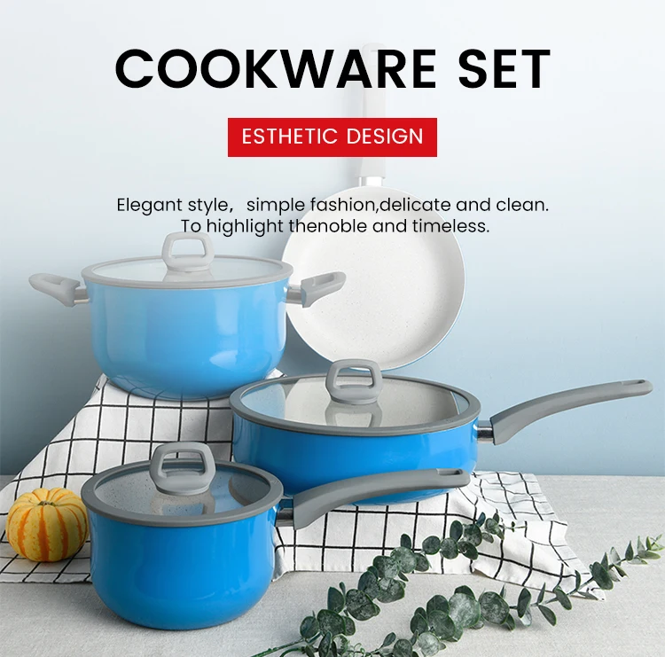 Juego De Utensilios De Cocina De Alta Calidad Ollas Y Sartenes De ...