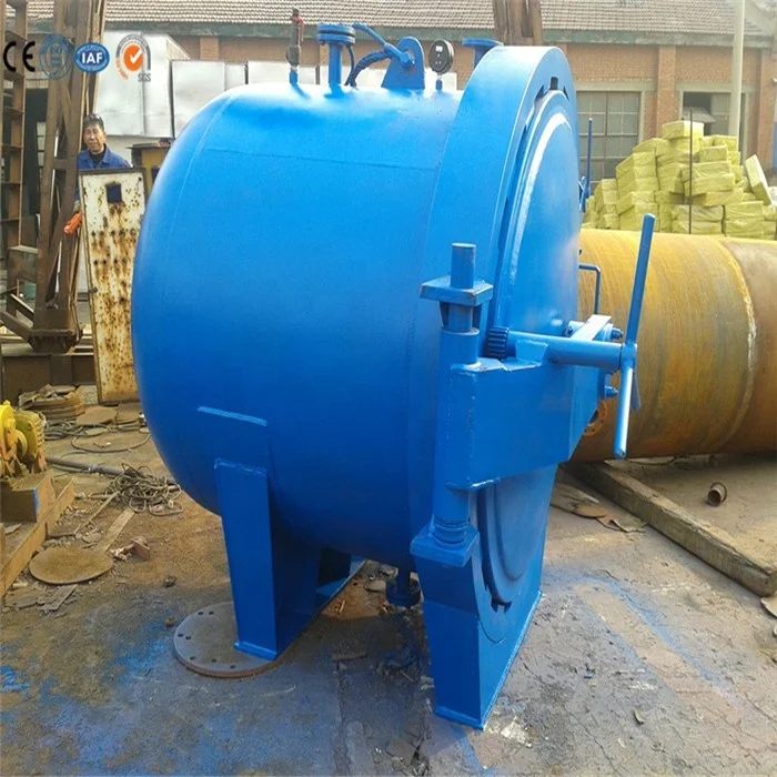 Industrial Rubber Vulcanizer Autoclave / Autoclave For Tyre Retreading ...