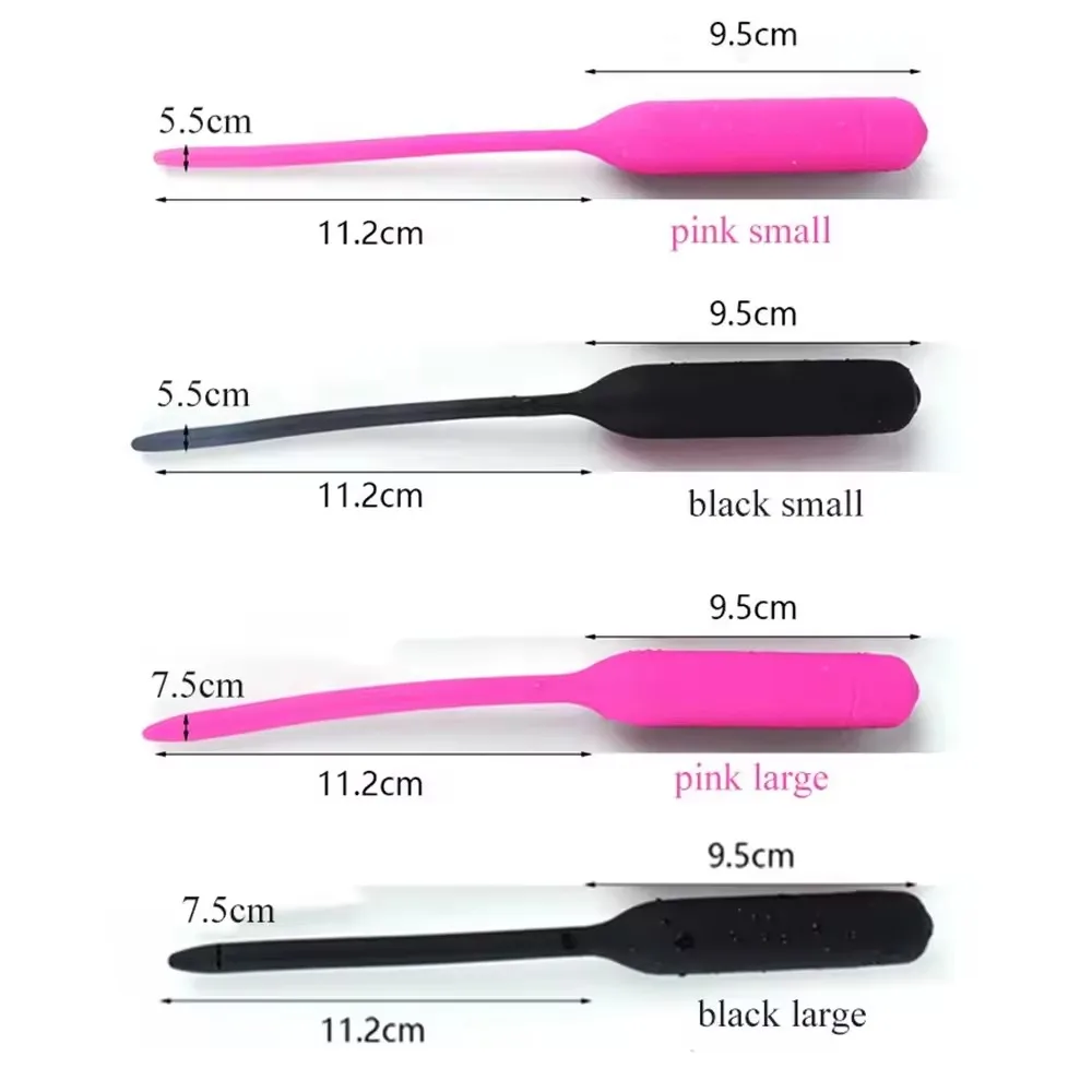 Urethral Plug Urine Blocking Mini Urethral Vibrator Urethral ...