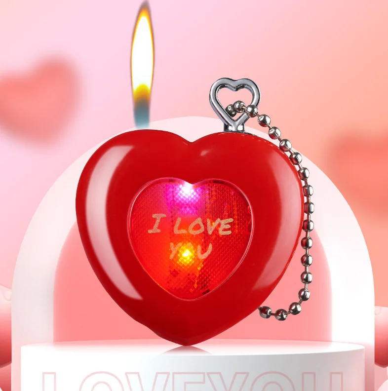 Fancy Cute Turbo Charger Lighter Blowtorch Lighter Creative Pink Red ...