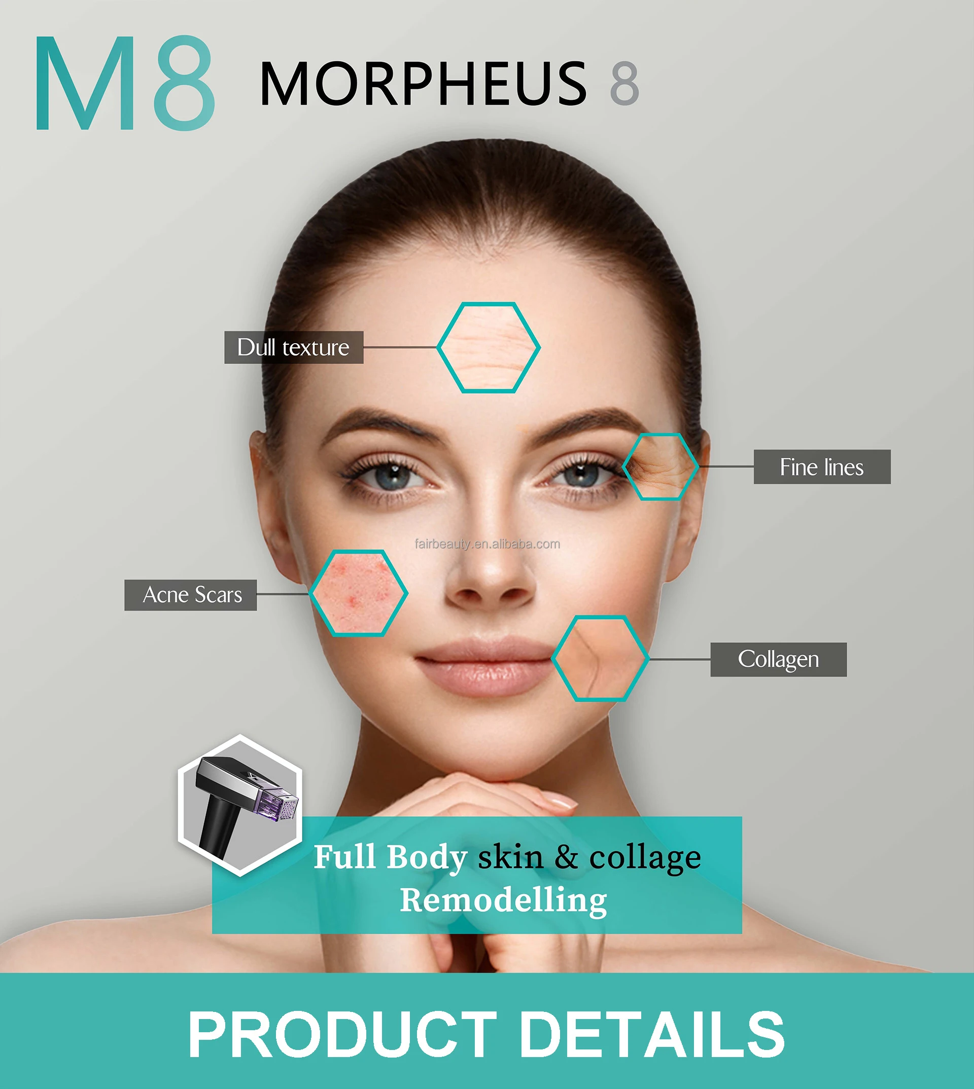 New Design Inmode With 2 Handle 2 In 1 Mor Pheus 8 Wrinkle Remover ...