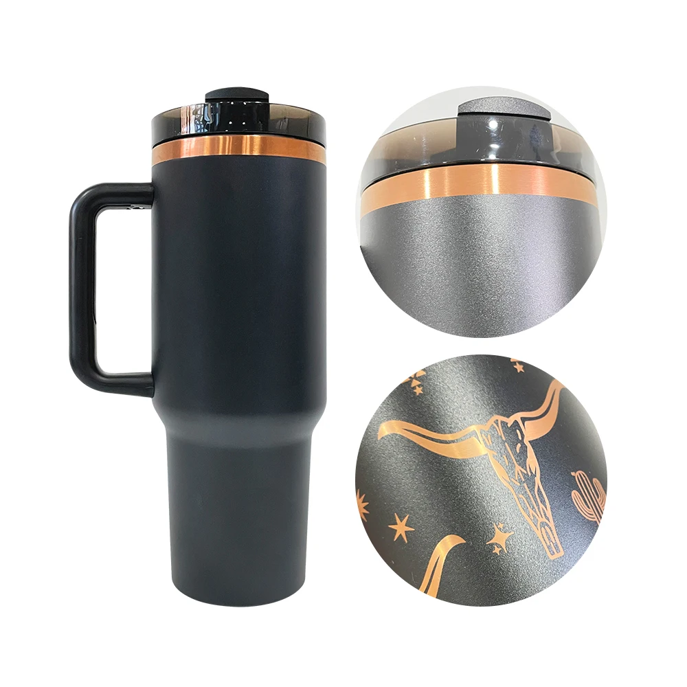 Vacuum Insulated 40oz Tumbler - Perfect for Outdoor Sports