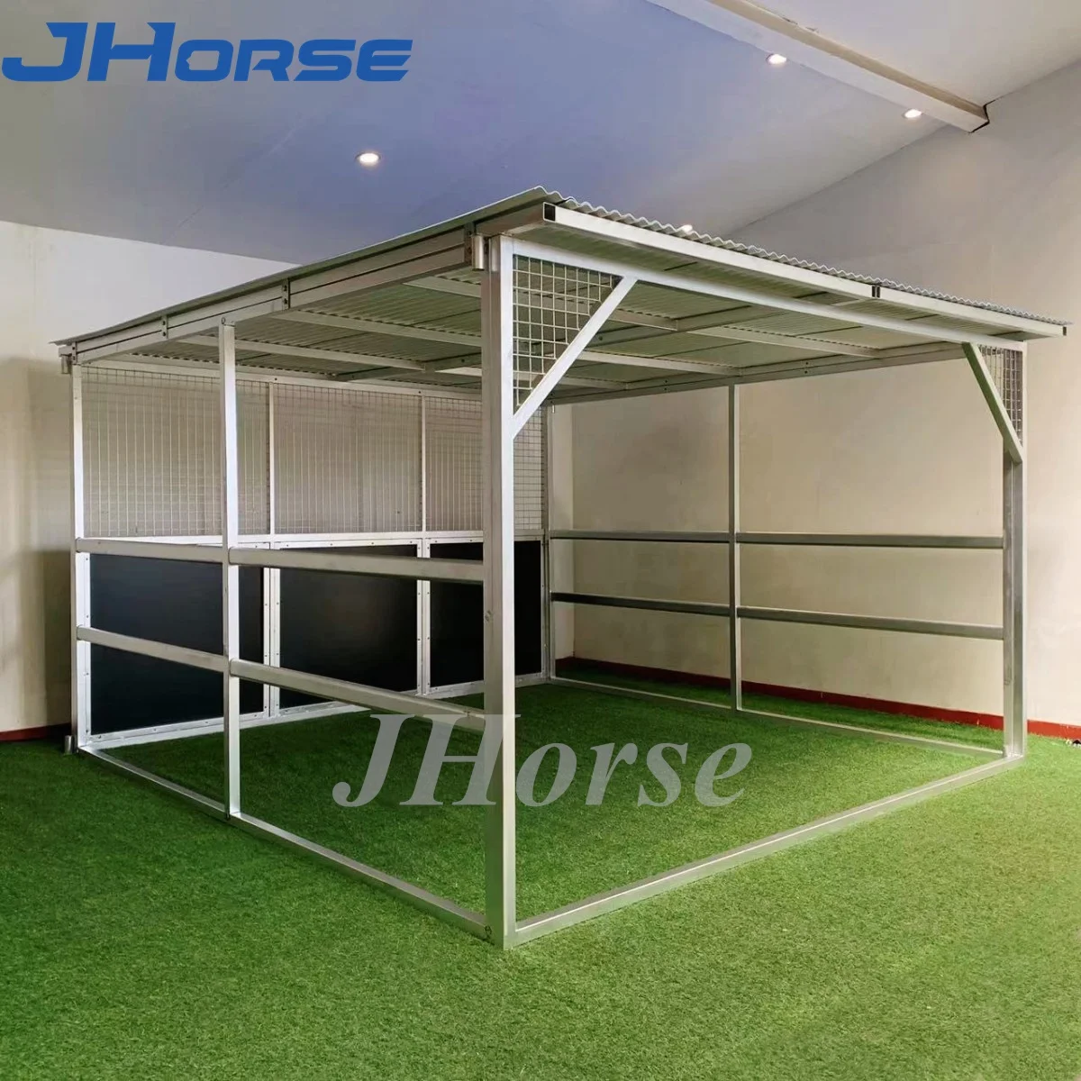 Outdoor Horse Shelters Mobile Australian Economical Light Duty Horse ...