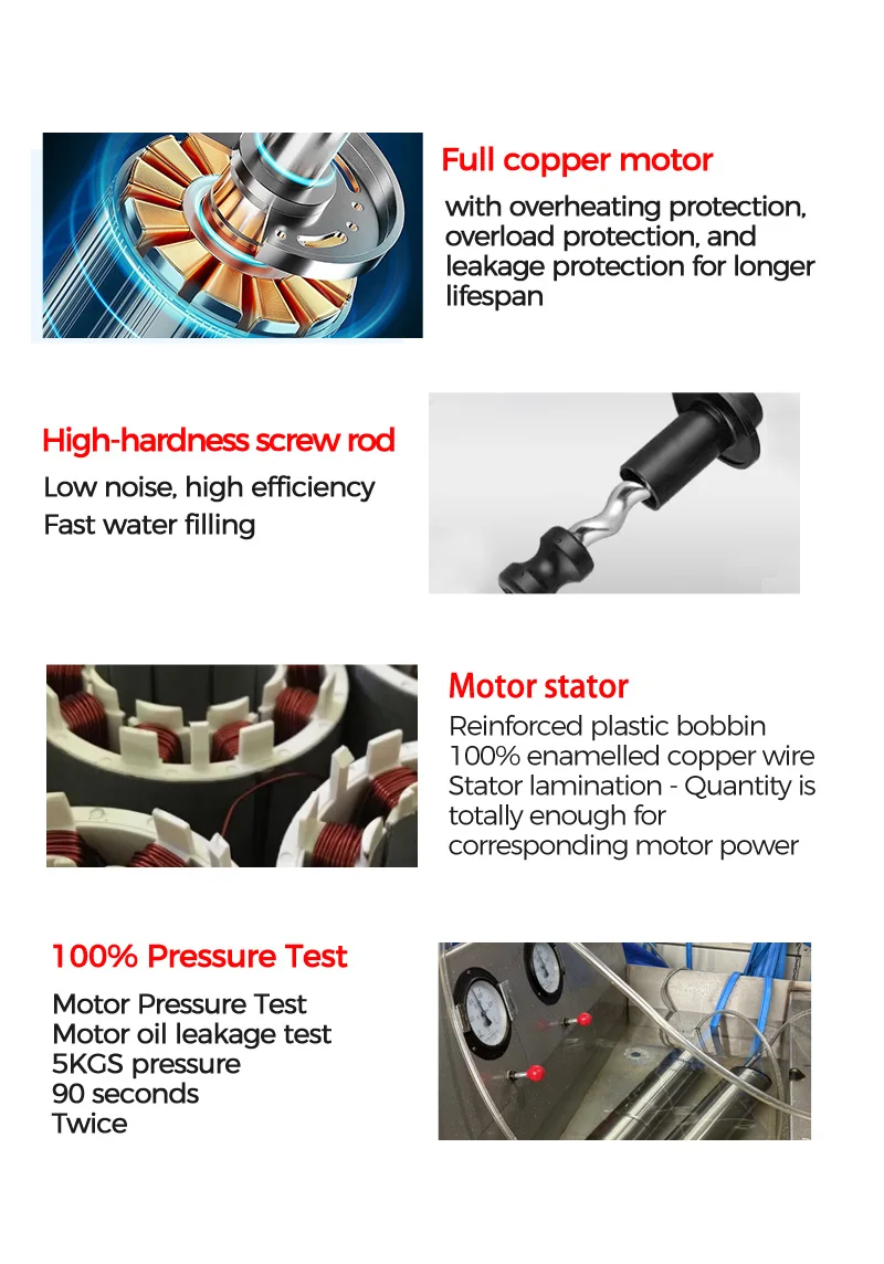 3inch Helical Rotor Solar Power Submersible Pumps 3SSH2.2-140-D72-900 ...