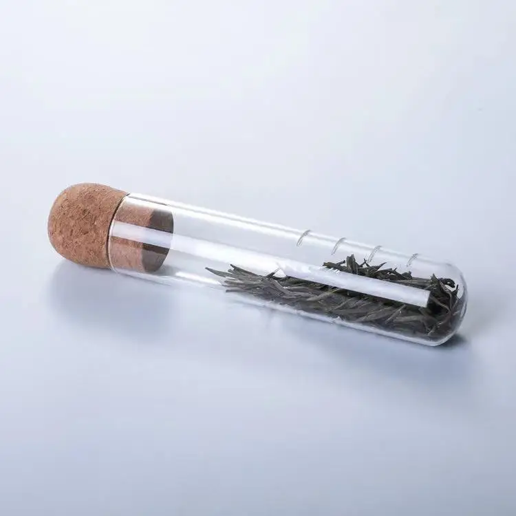 Heat Resistant Borosilicate Glass Tea Infuser - Perfect for Home & Travel