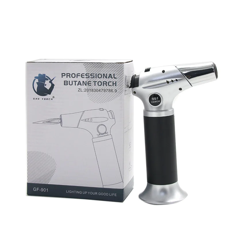 901 High Temperature Gas Heating Metal Butane Torch Burner Lighter For ...