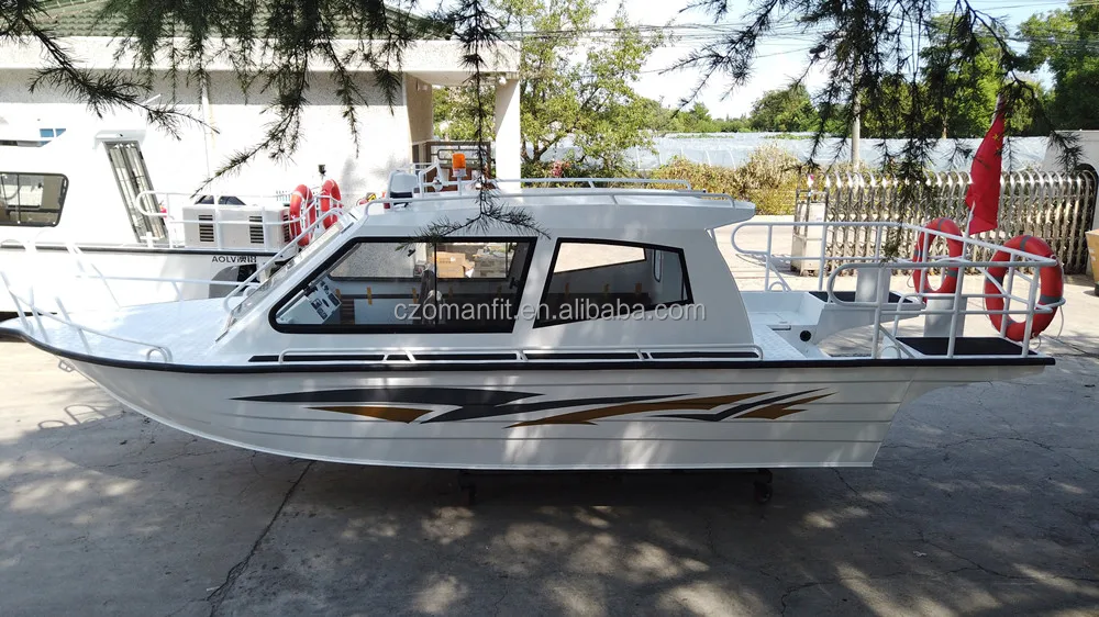 Aluminium Pleasure Boat - 24ft Speed Boat with Outboard Engine
