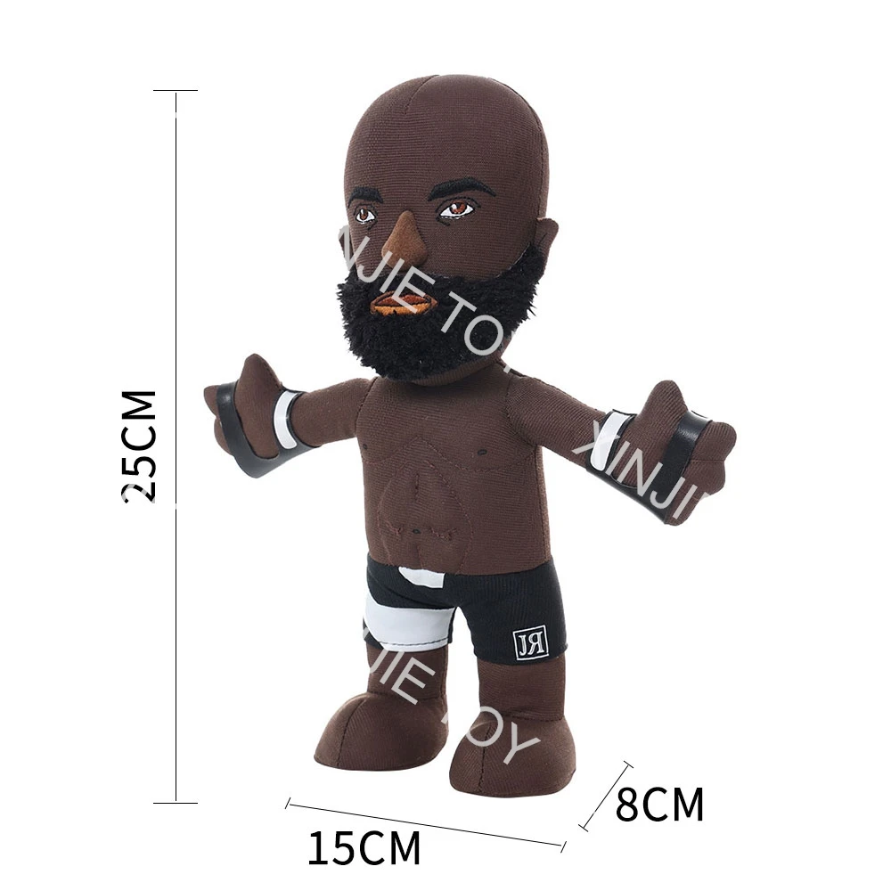 Custom 25cm Standing Boxing Black Man Doll Toy With Boxing Pants ...