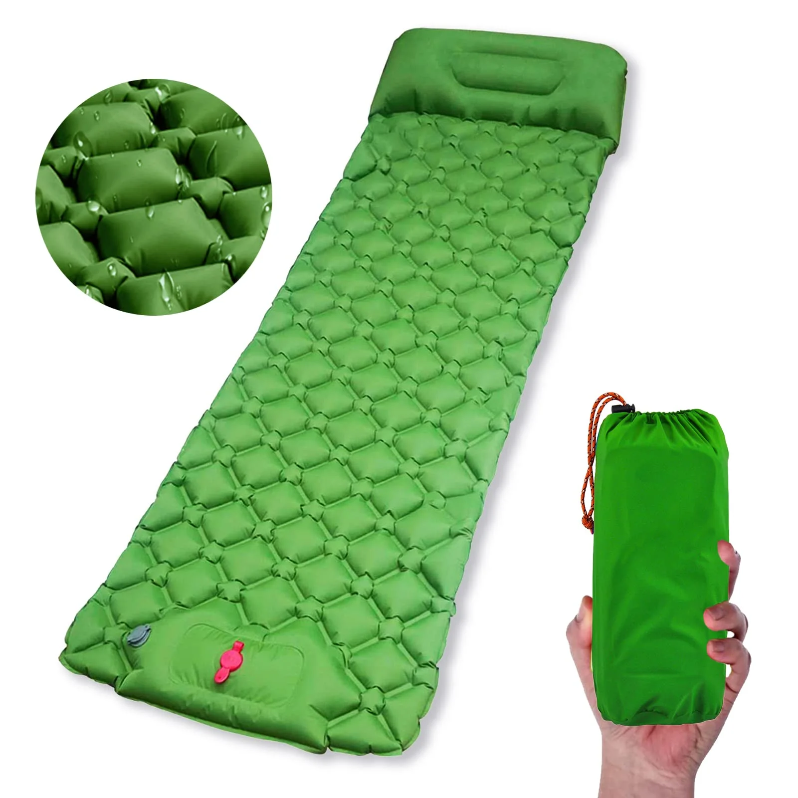 Camping Mat Camping Pads For Backpacking Self Inflating Sleeping Pad ...