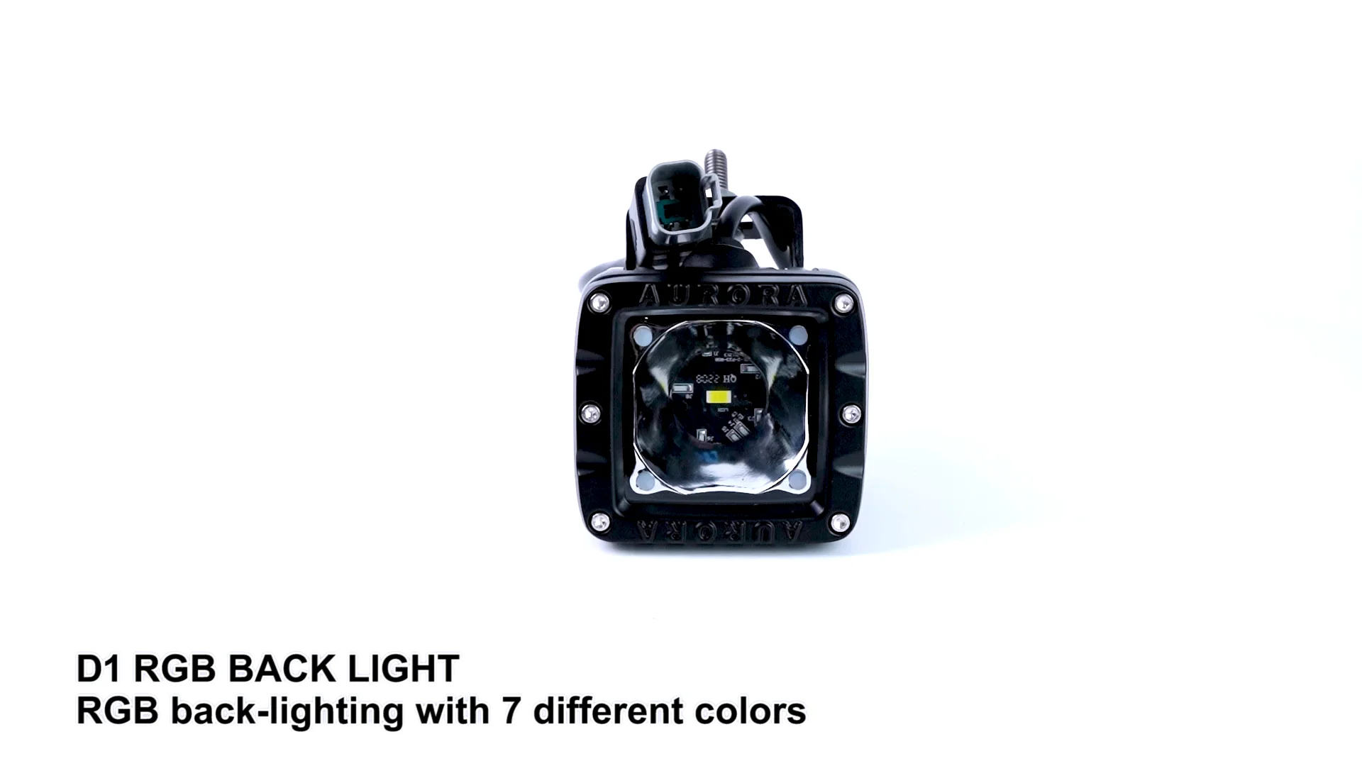 Aurora Ip69k Led Rgb Work Pod Light Off Road 4x4 Atv Utv Truck Rgb ...