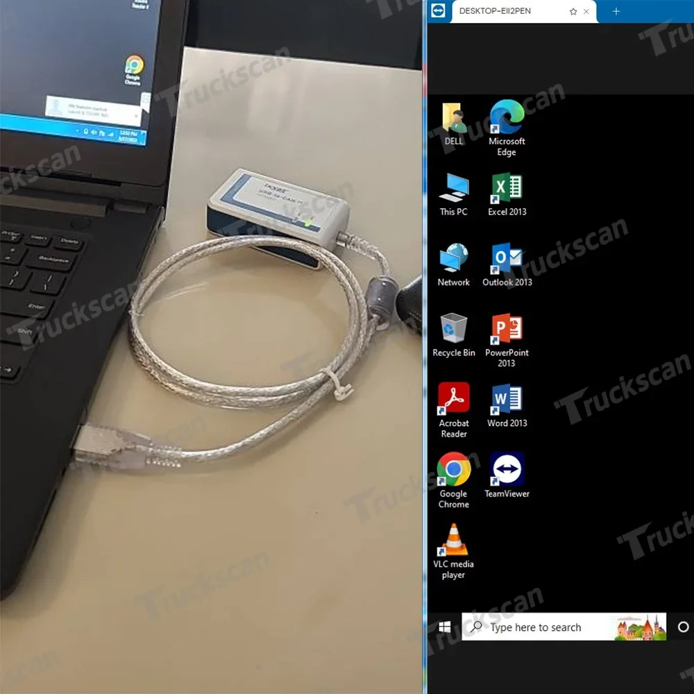 Truck Diagnosis Tool for MTU DIAGNOSTIC KIT (USB-to-CAN) MTU Diasys 2. ...