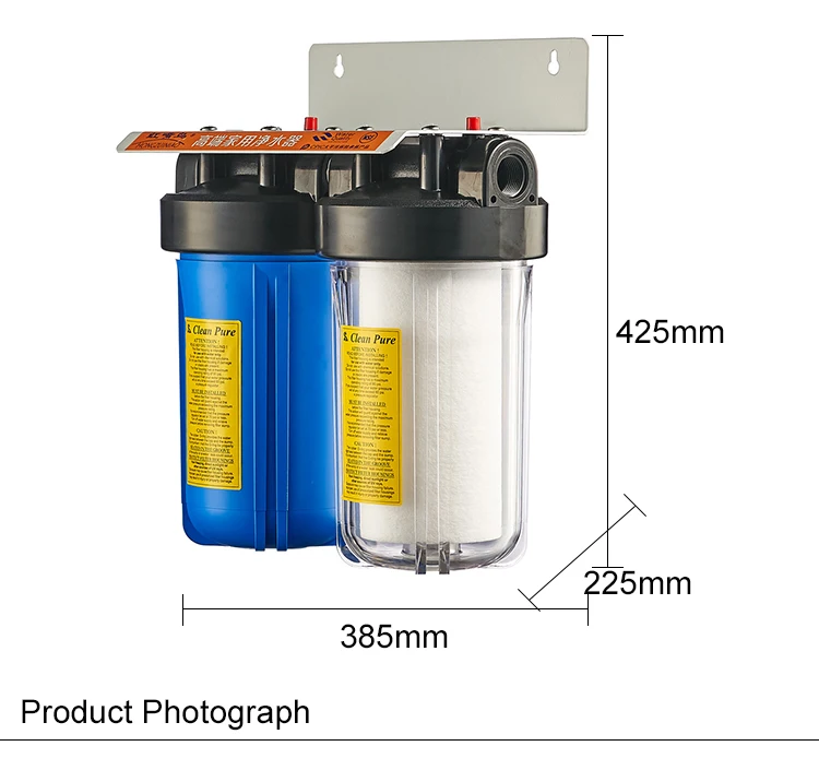 Household Anti-scale 10 Inch Jumbo Clear Pre Filter Housing - Buy Pre ...