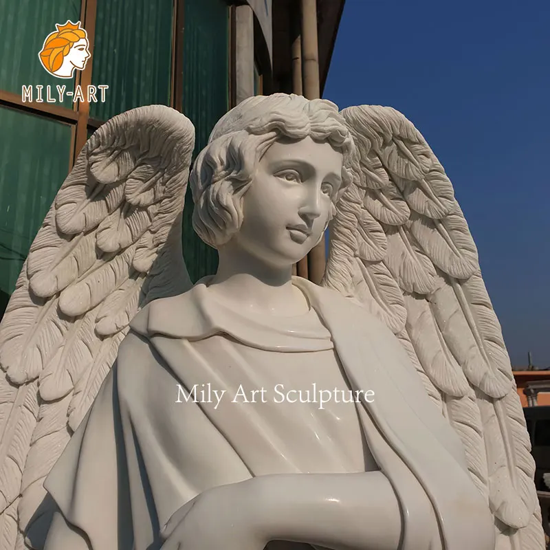 Custom Made Life Size Angel Sculpture for Hotel Decor