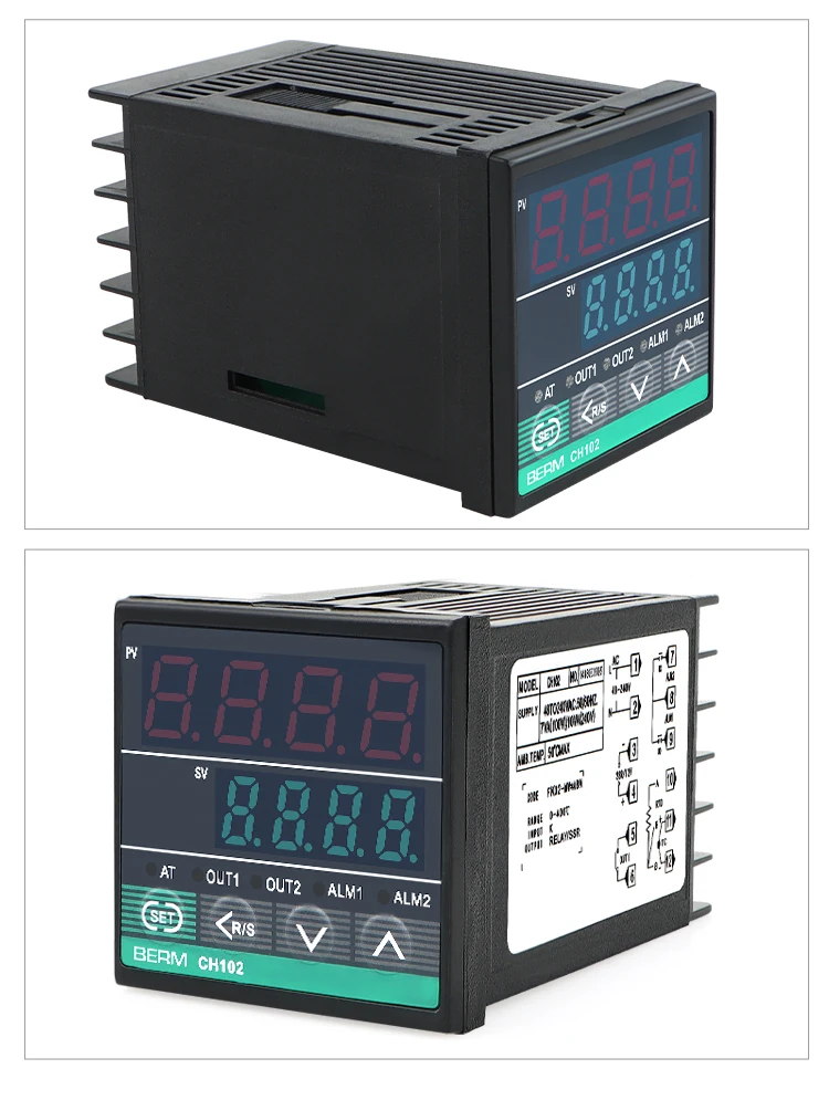 BERM CH102 Intelligent PID Temperature Controller - High Precision