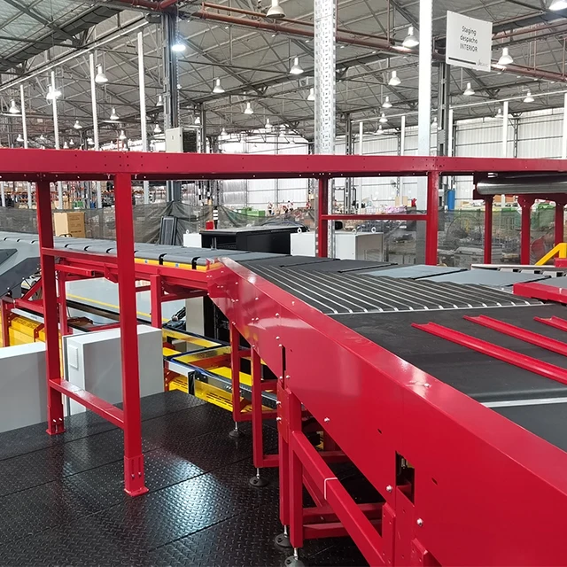 Custom Cross Belt Sorting System Enables Fully Automated Sorting Inside ...