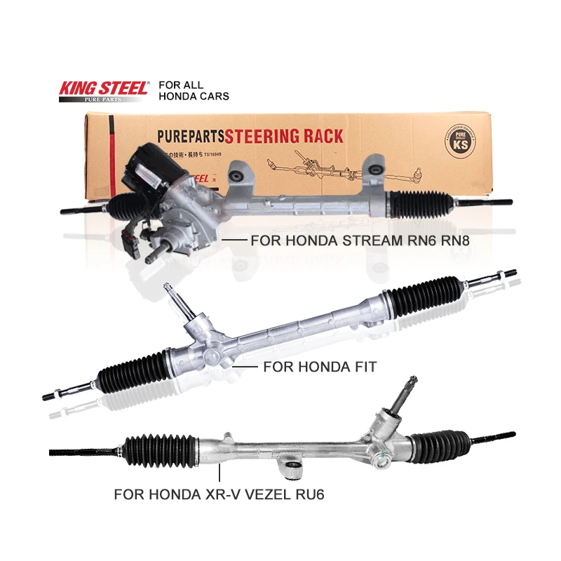 KINGSTEEL Power Steering Rack for HONDA Cars - 2007-2019