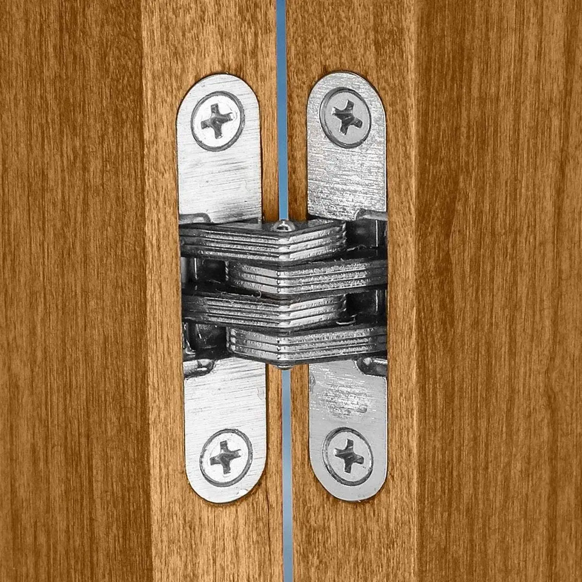 3D Invisible Hidden Concealed Metal Hinge Folding Door Hinge Furniture ...