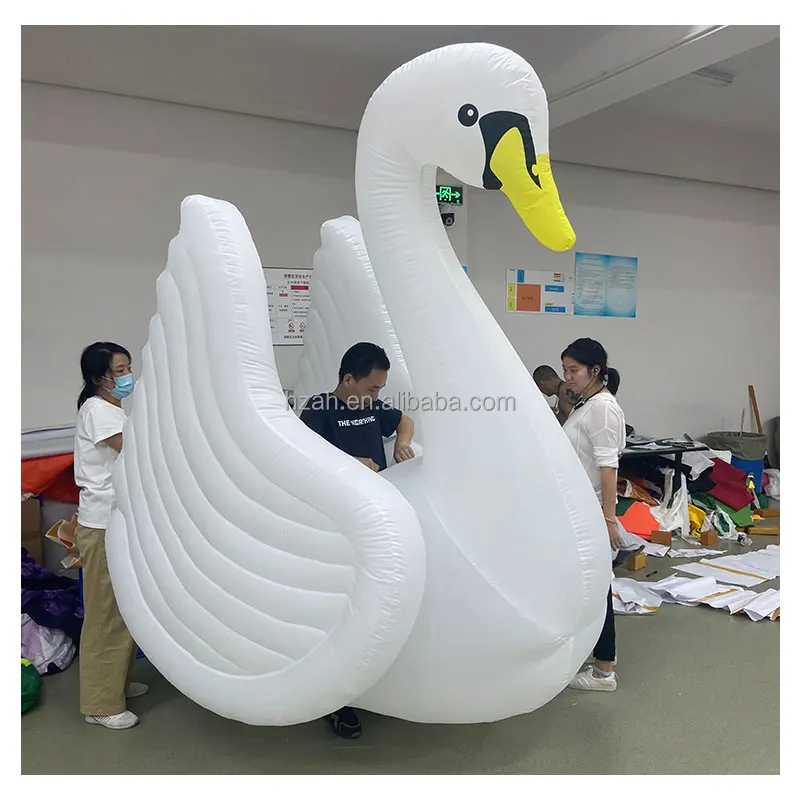 Alibaba.com: New Customs Inflatable White Swan Costume with Light ...