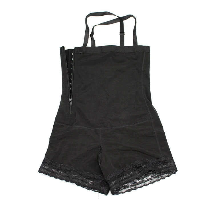 Promotion Side Zip Lace High Waist Butt Lifter Shapewear Corsets Fajas ...