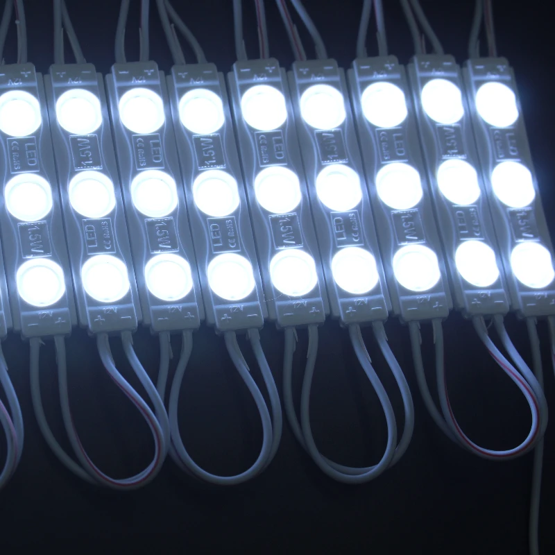 Super Bright 3 Lights Smd2835 Injection Molding Led Module Light Signs ...