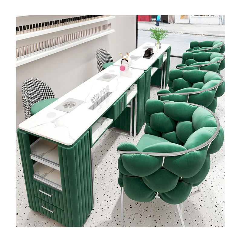 Nordic Cream Style Luxury Nail Tables Light and Unanimous Praise for ...