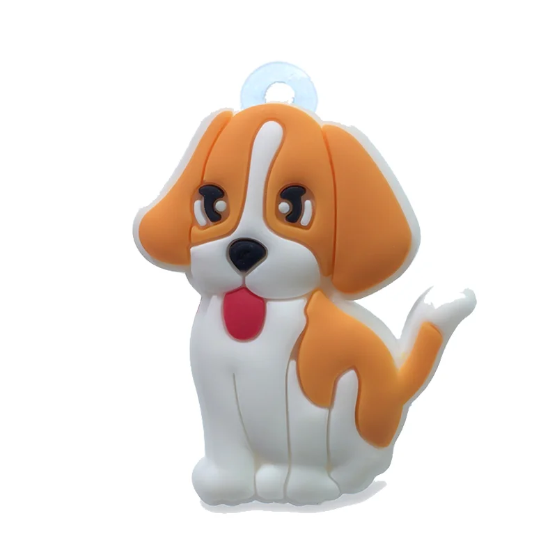 Pvc 2D Keychains Anime Cartoon Figure Key Ring Dog Key Holder Fit Men ...