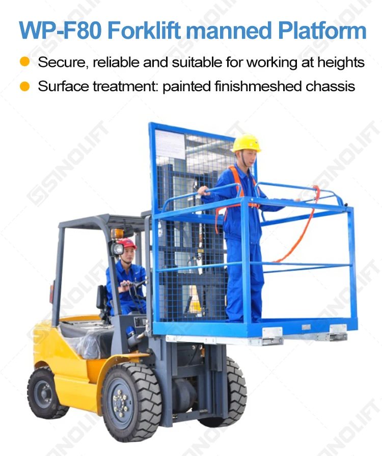 WP-F120 Forklift Manned Platform - High Strength Steel
