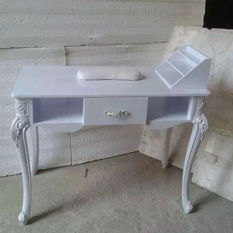 Dongpin Grey Color Nails Table For Beauty Salon Manicure Chair Nail ...