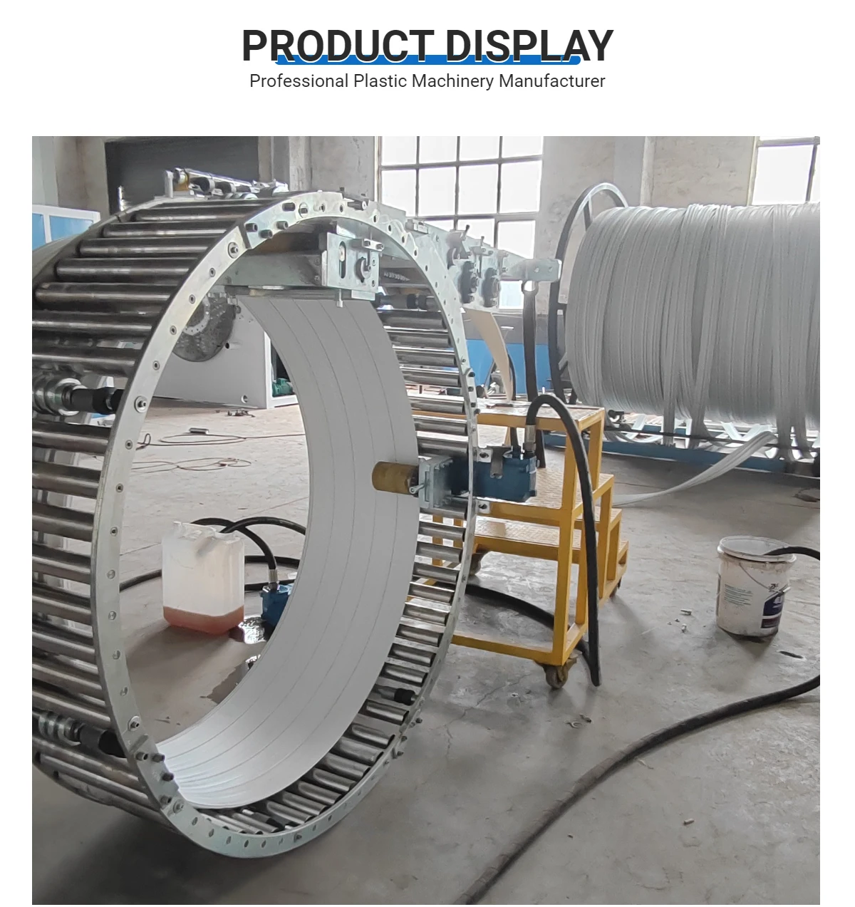 Mswp Mechanical Spiral Wound Pipeline Rehabilitation Machine For ...