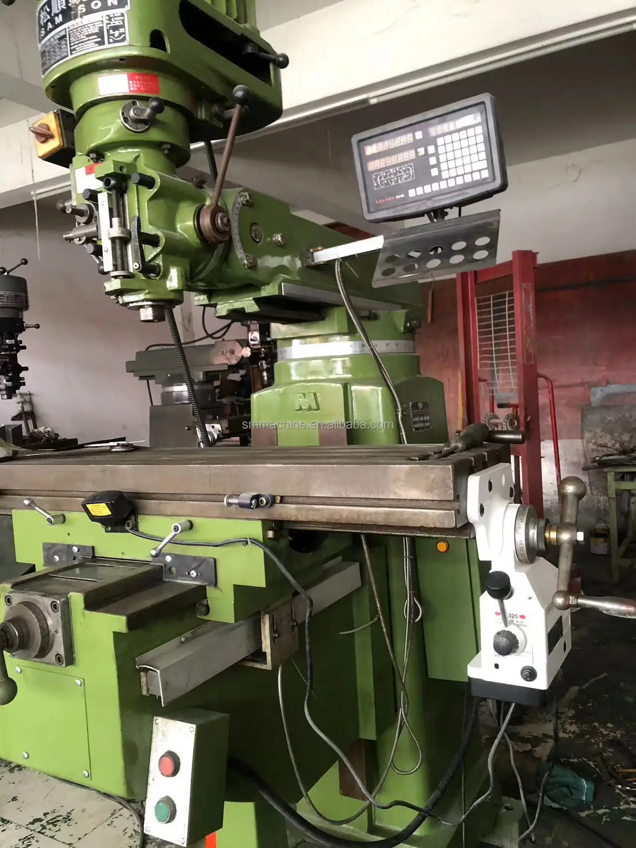 Used M3 Turret Milling Machine Universal Manual Milling Machine ...