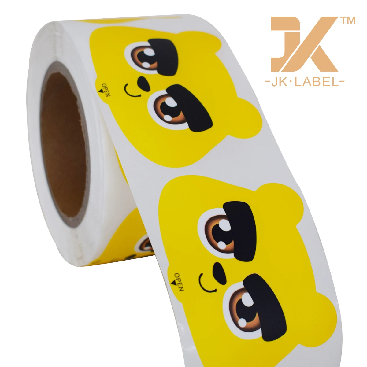 Custom Semi-glossy Label Removable Glue Self-adhesive Label Water ...