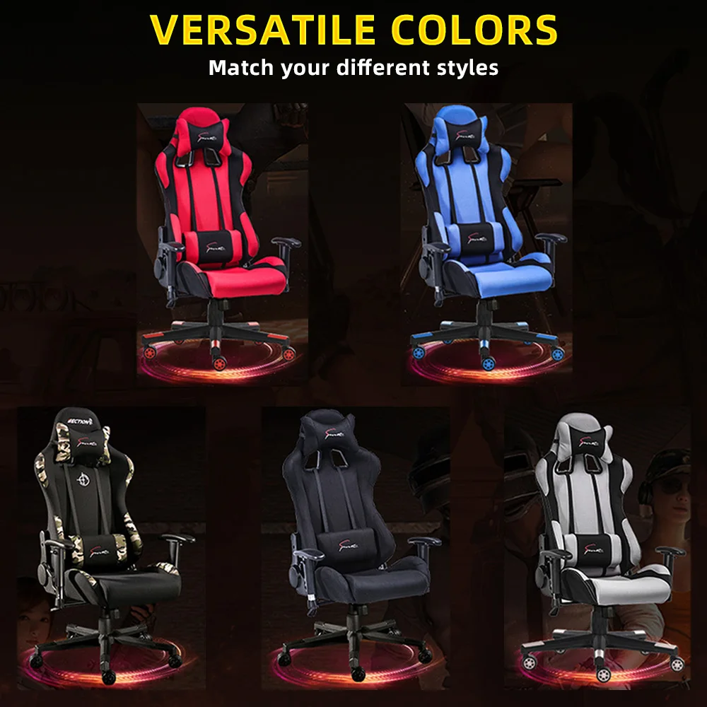 Sama High-back Gaming Chair Pc Office Chair Computer Racing Pu Desk ...