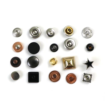 Wholesale Screw Engraved Denim Jackets Rivet Button Zinc Alloy Logo ...