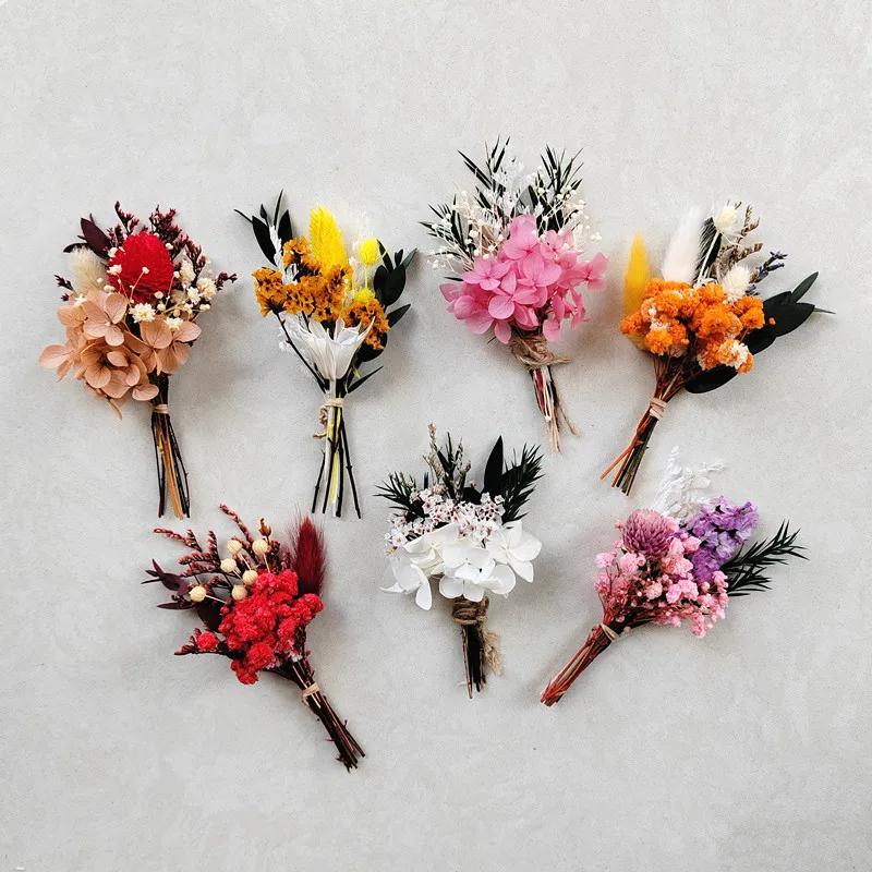 Wholesale Promotional And Business Giveaways Mini Dried Flower Bouquet ...