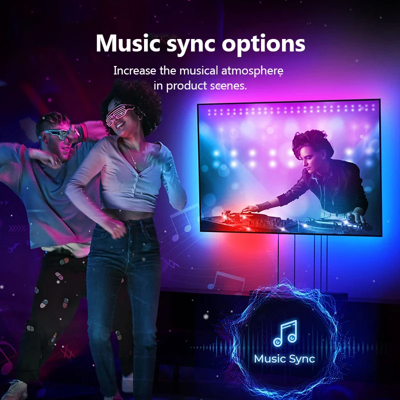 Alibaba.com: CL Lighting Custom LED Ambilight TV Backlight Strip 65 ...