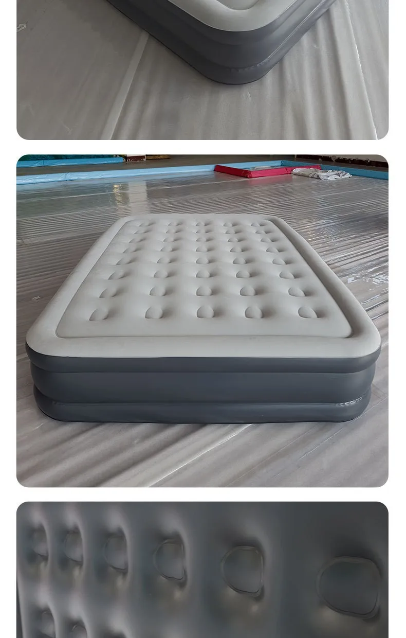 Automatic Inflate and Deflate Twin Air Mattress with Built-in Electric ...