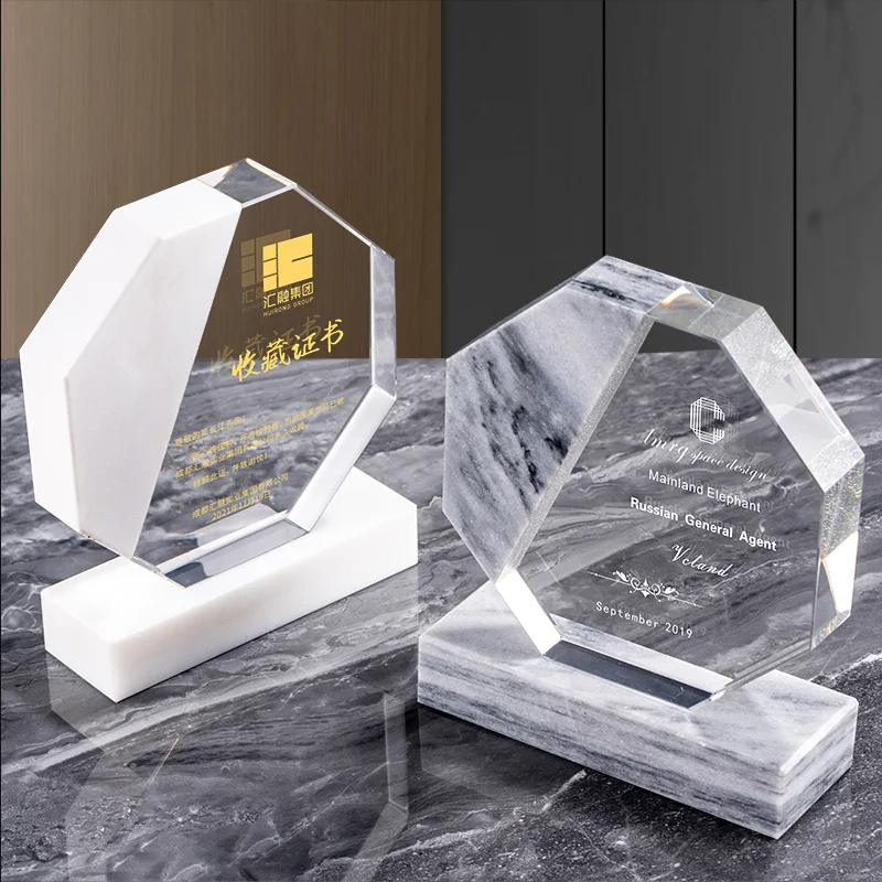 Marble Star Anise Cheap Wholesale K9 Blank Crystal Award Trophy Custom ...