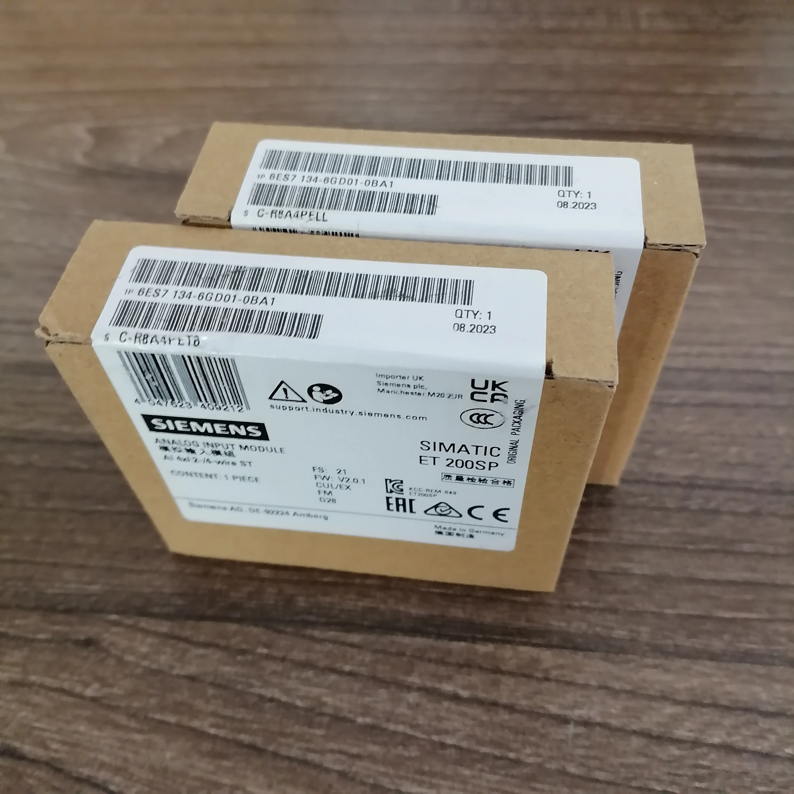 Siemes Original Plc Analog Input Module 6es7134-6gd01-0ba1 - Buy Analog ...