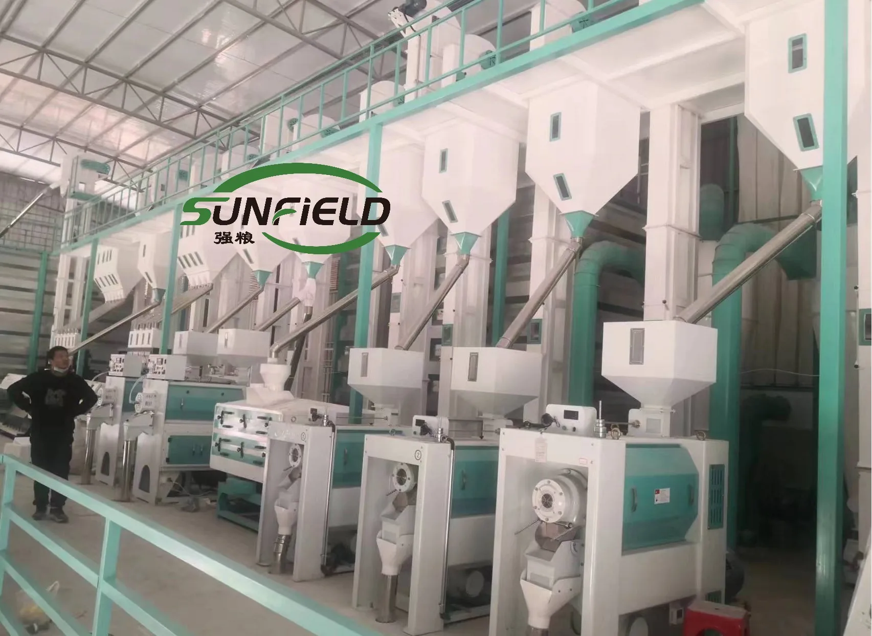 Complete Automatic Rice Milling Machine 30-40T/D Factory Price ...
