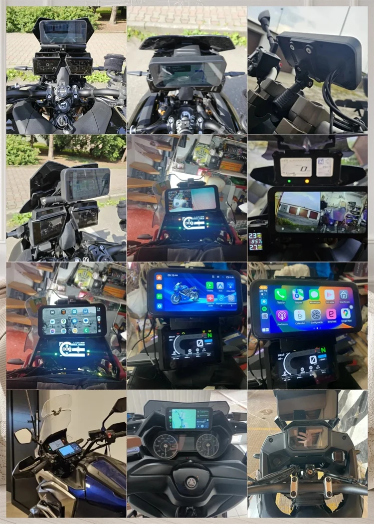 Autommi Motorcycle GPS 6 Inch - Navigation & Entertainment