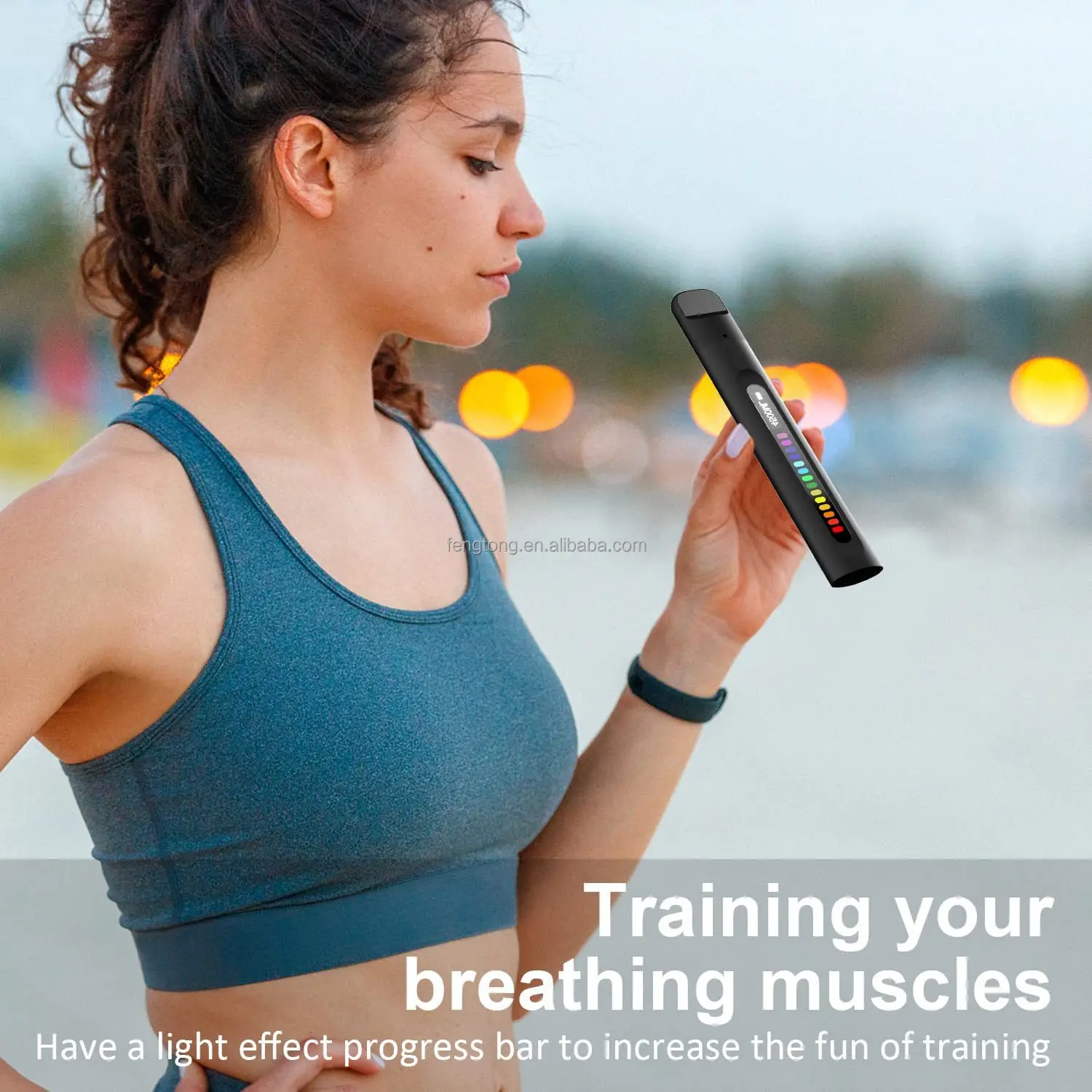 Lung Fitness Trainer - Portable Respiratory Exercise Device