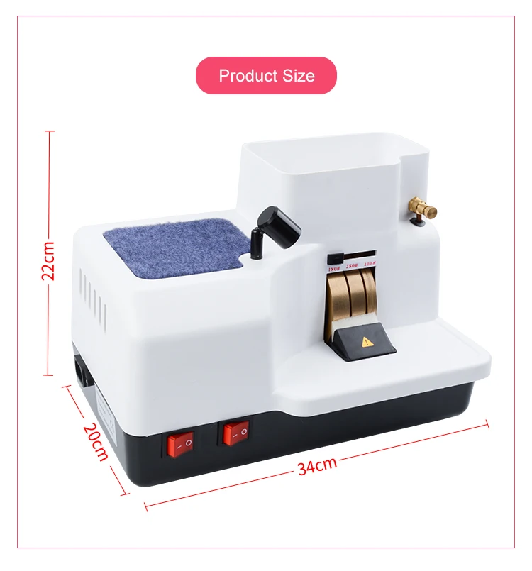 Cp-6a Hand Edger 3 Wheels High Quality Optical Equipments For Optical ...