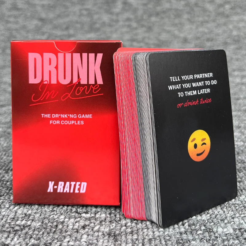 Cartoon Dizzy Date Sex or Drink Cards - Couples BDSM Game