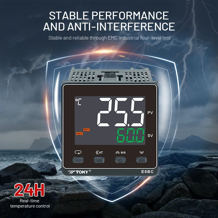 Digital Display Intelligent Temperature Controller E5cc Multi Channel ...