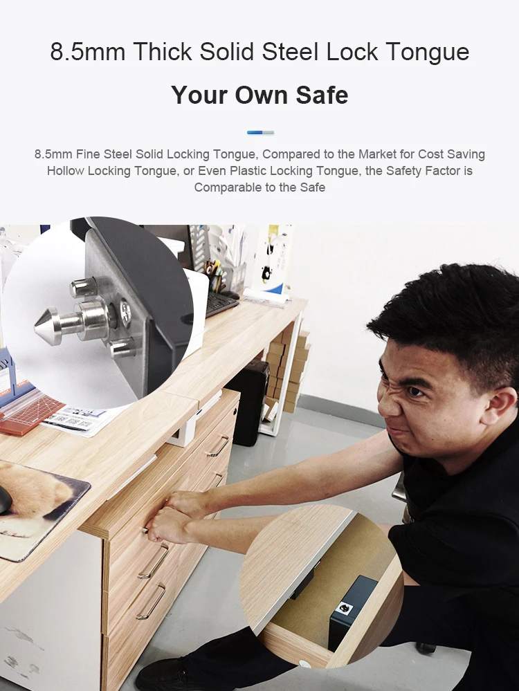 Invisible Smart RFID Cabinet Lock for Home & Office - Durable, Anti ...