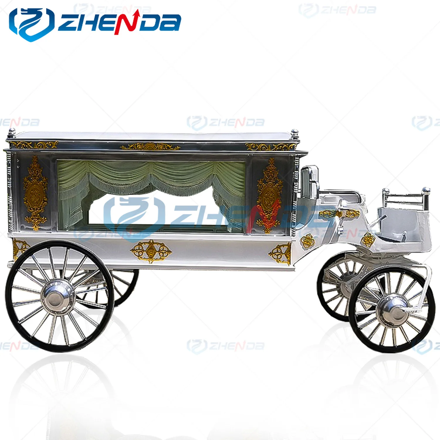 New Funeral Car Funeral Special Vehicle Horse Hearse Manufacturer High ...