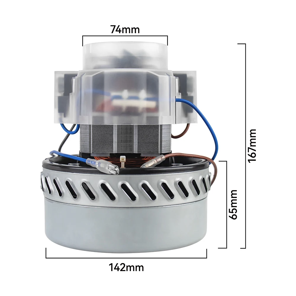 1200w Wet and Dry Vacuum Cleaner Motor - High Quality Parts