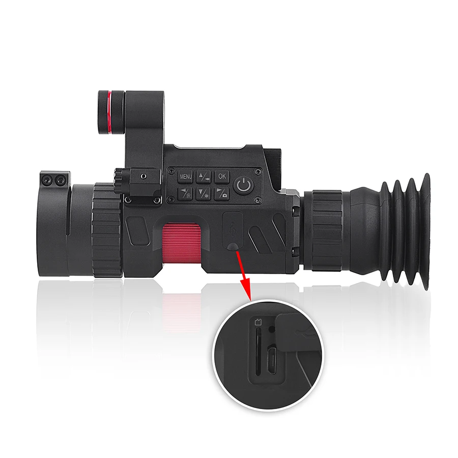 Discoveryopt Long Range Night Hunting Scope LHD-NV 3-12X42SFIR FFP ...