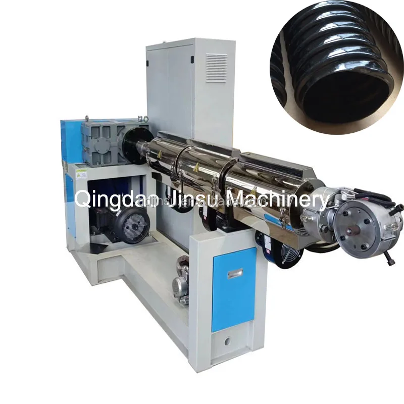 High Speed PVC reinforcement spiral Pipe extrusion line machine ...