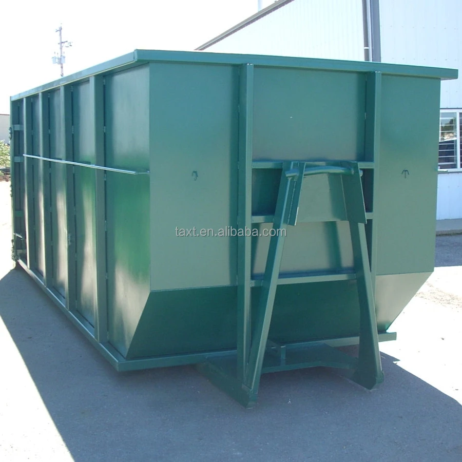 Construction Waste Transport Container Carbon Dumpster Recycling Bin ...
